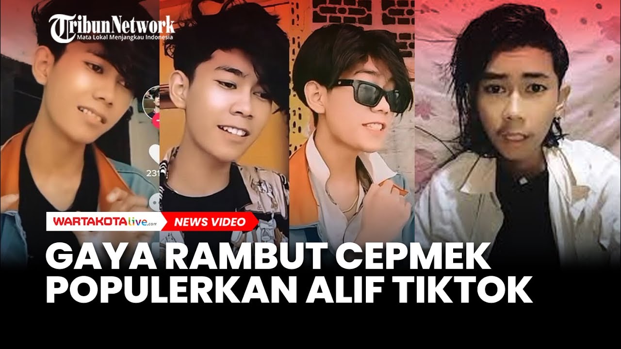 Sosok Alif Tiktok yang Jadi Dilan KW Populer Gara-gara Cepmek - YouTube