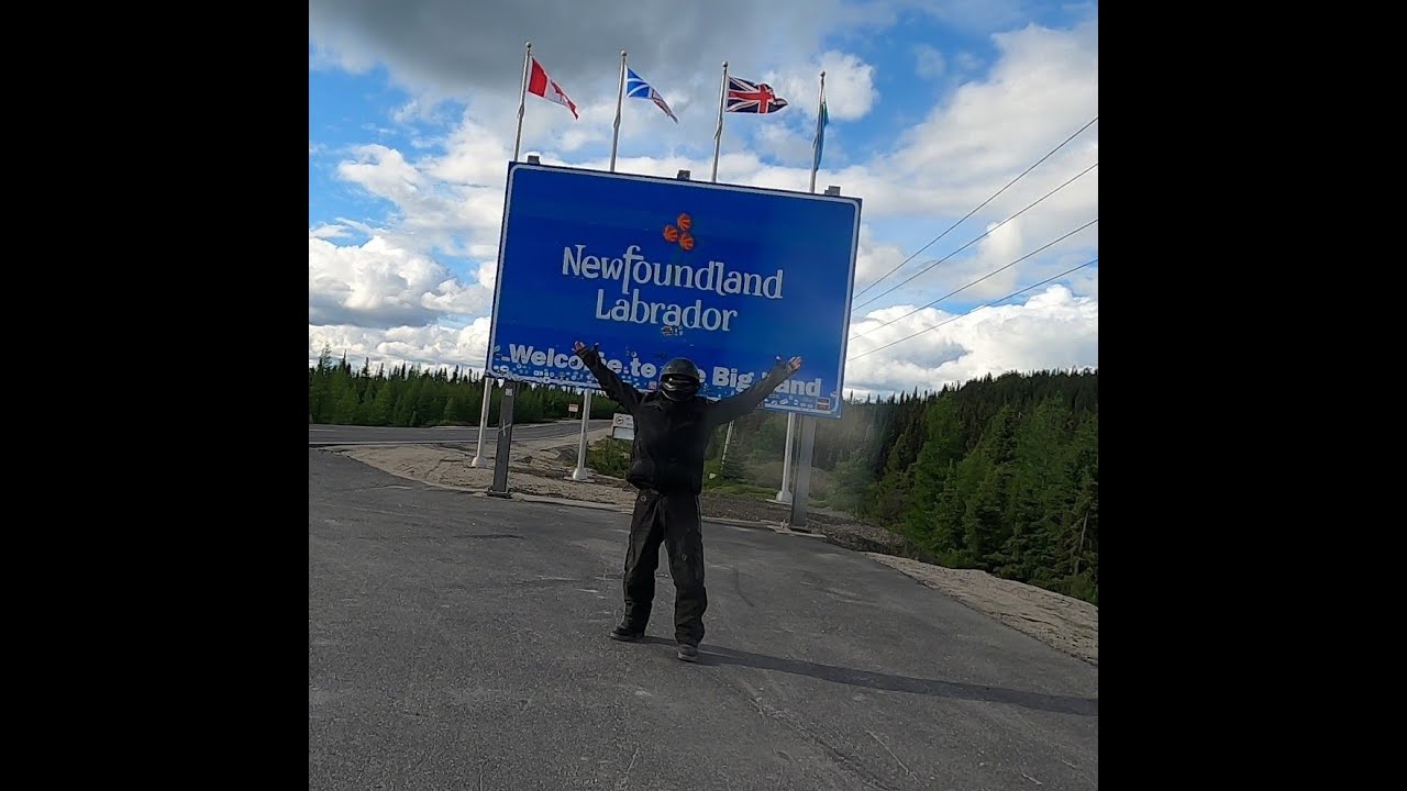 The Road Less Travelled. Crossing Labrador on Motorcycle. - YouTube