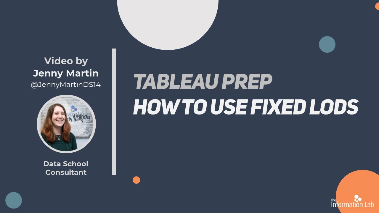 How to in Tableau Prep in 5 mins: Use a Fixed LOD - YouTube