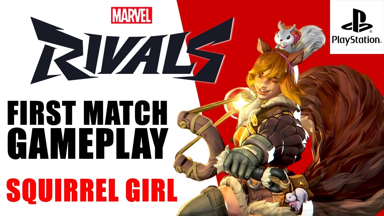 Marvel Rivals First Match Gameplay (Squirrel Girl) | PlayStation 5 ...
