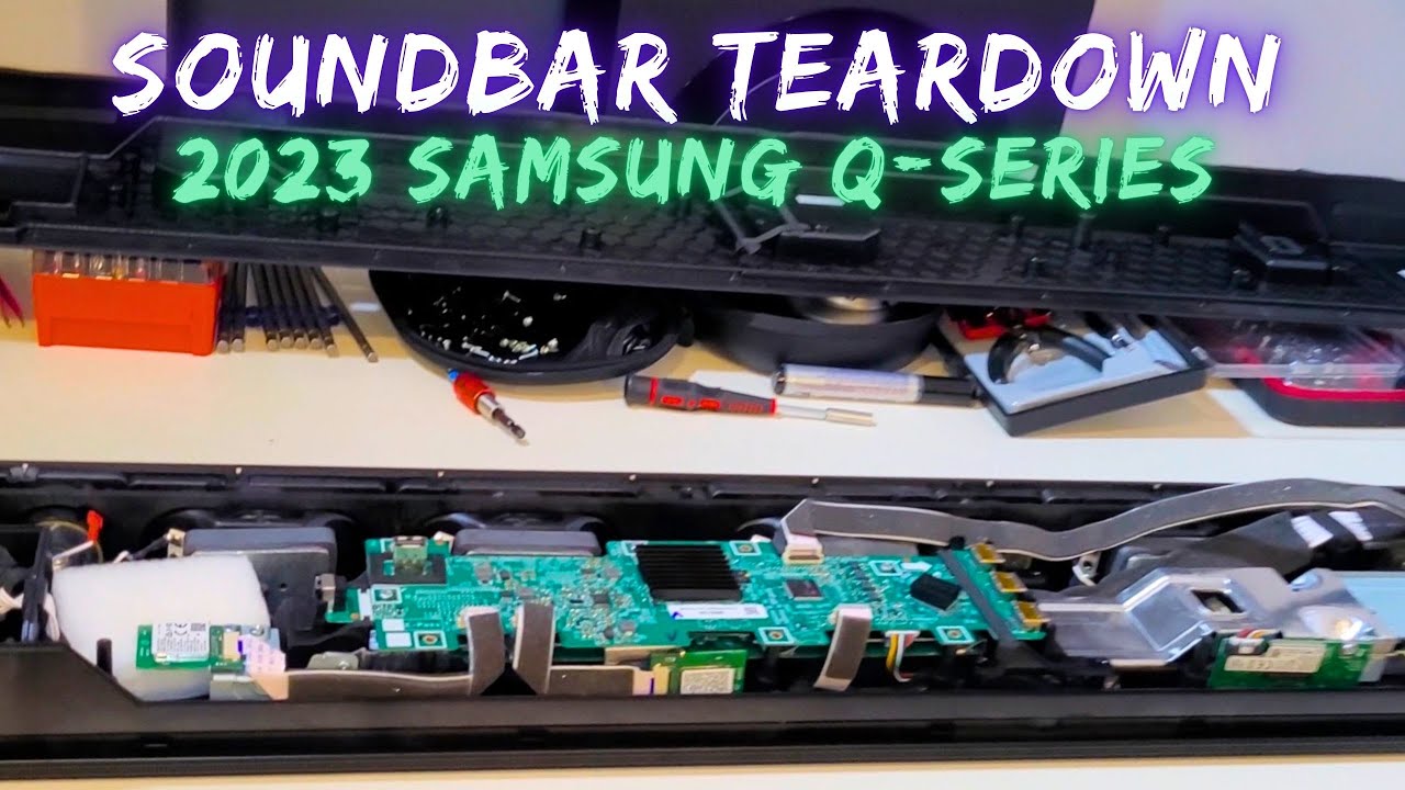 Teardown Samsung Q-Series Soundbar Q990b - YouTube