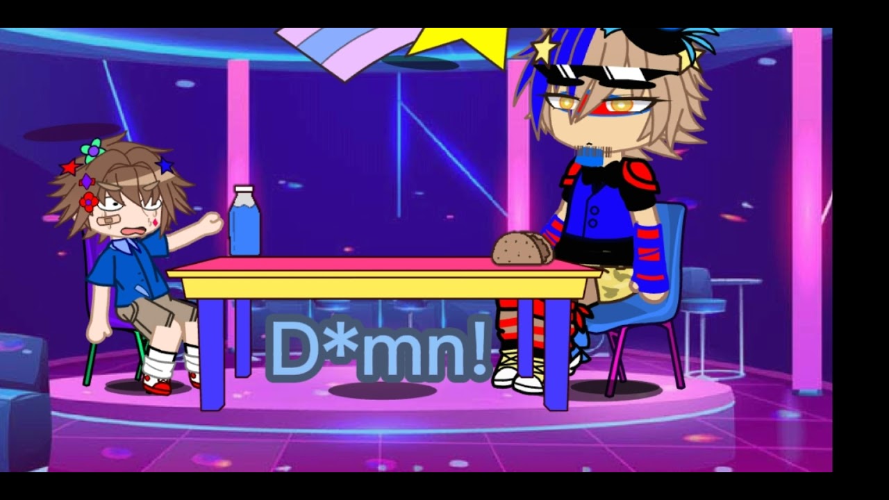 Watch your language at the dinner table Gregory 🤨 [Gacha club security ...