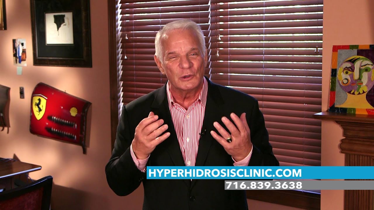 Center for Excessive Sweating - Hyperhidrosis Clinic Commercial - YouTube