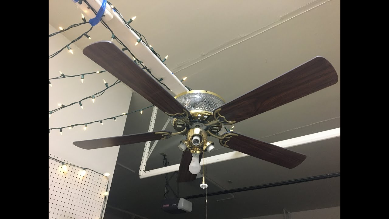 Encon elite ceilling fan 52” (read description) - YouTube