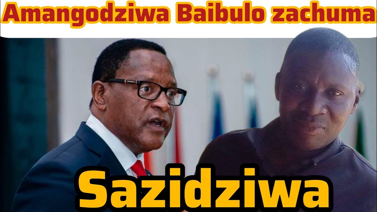 Chakwera amangodziwa Baibulo sadziwa zachuma Watero Lyton Mangochi ...