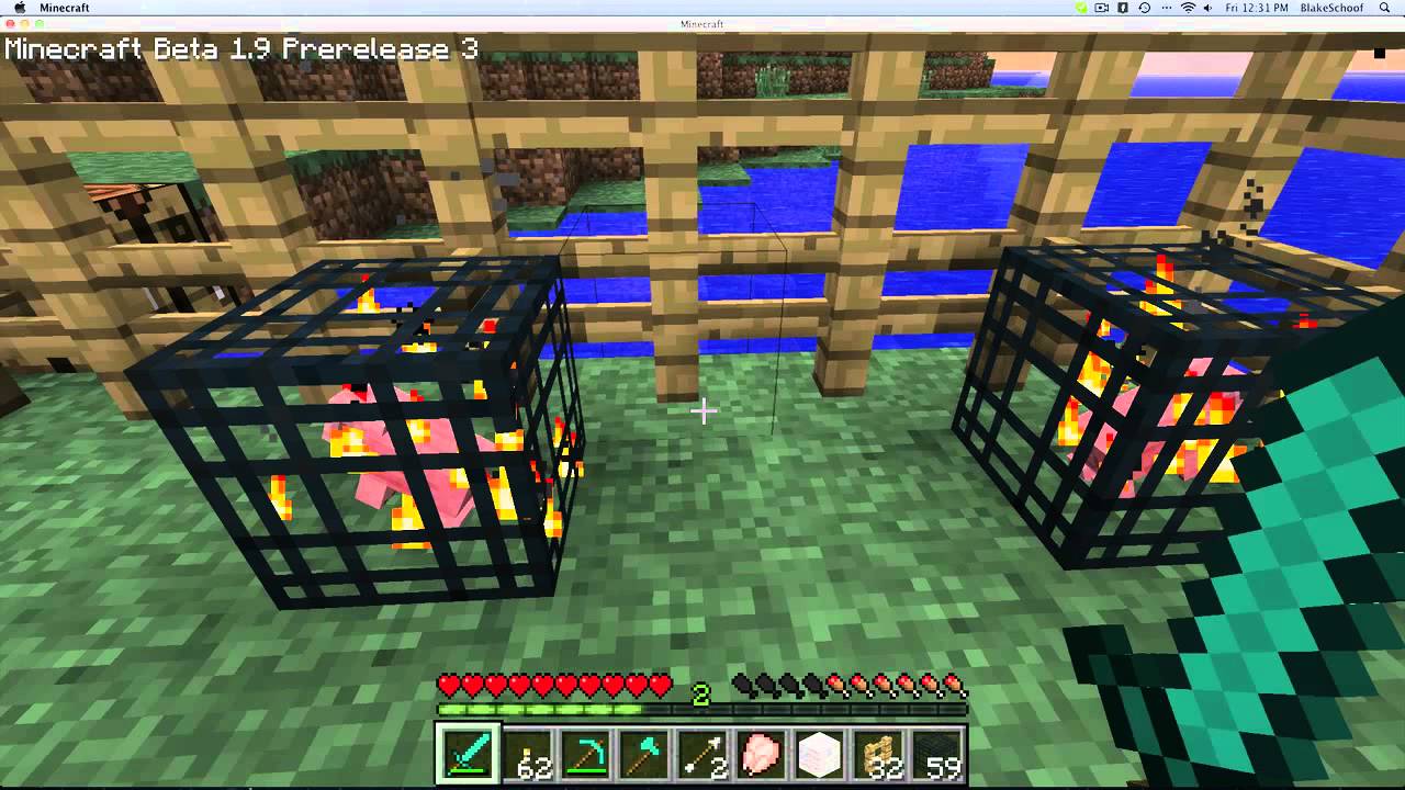 Minecraft Beta 1.9 Pre Release 3 || Episode 1 || Level Up (HD) - YouTube