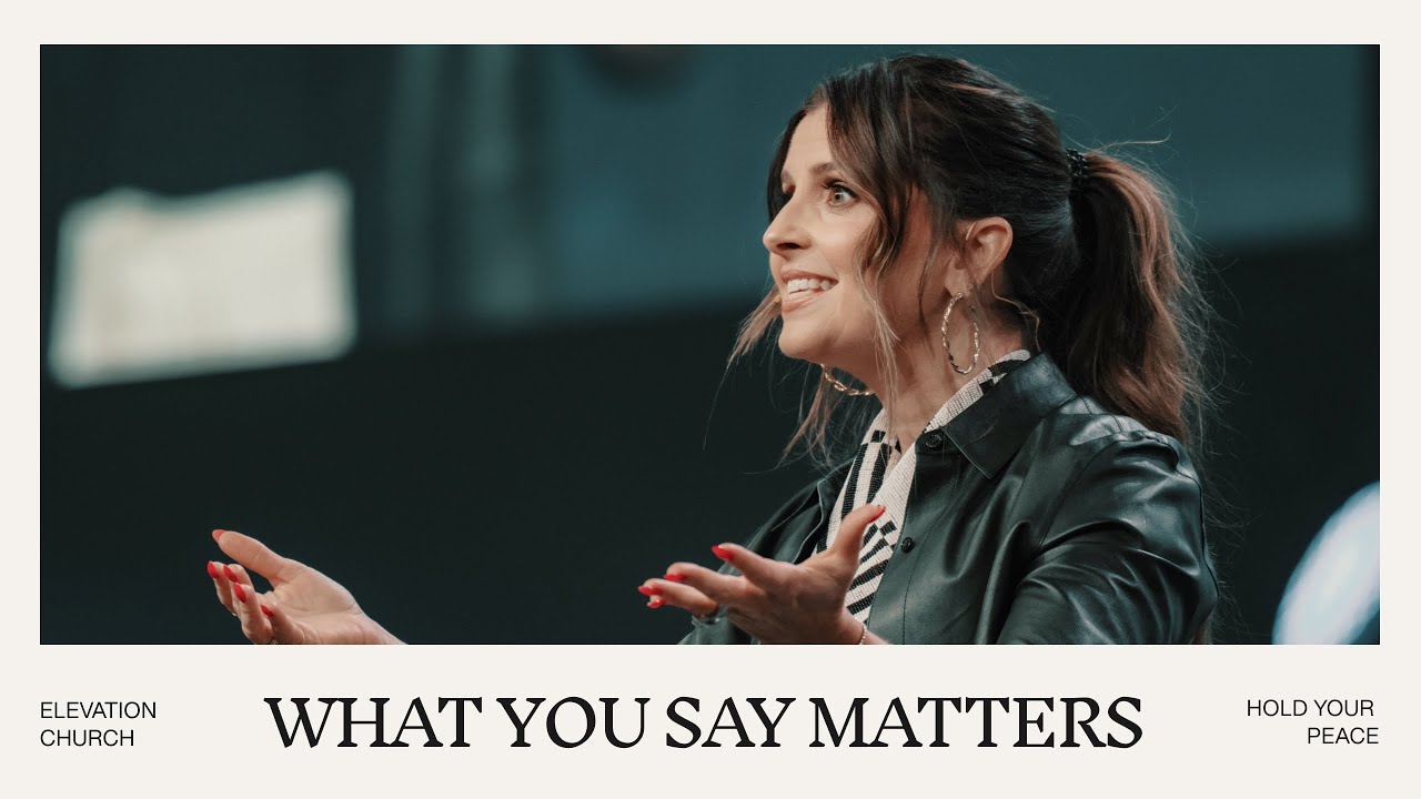 What You Say Matters - YouTube