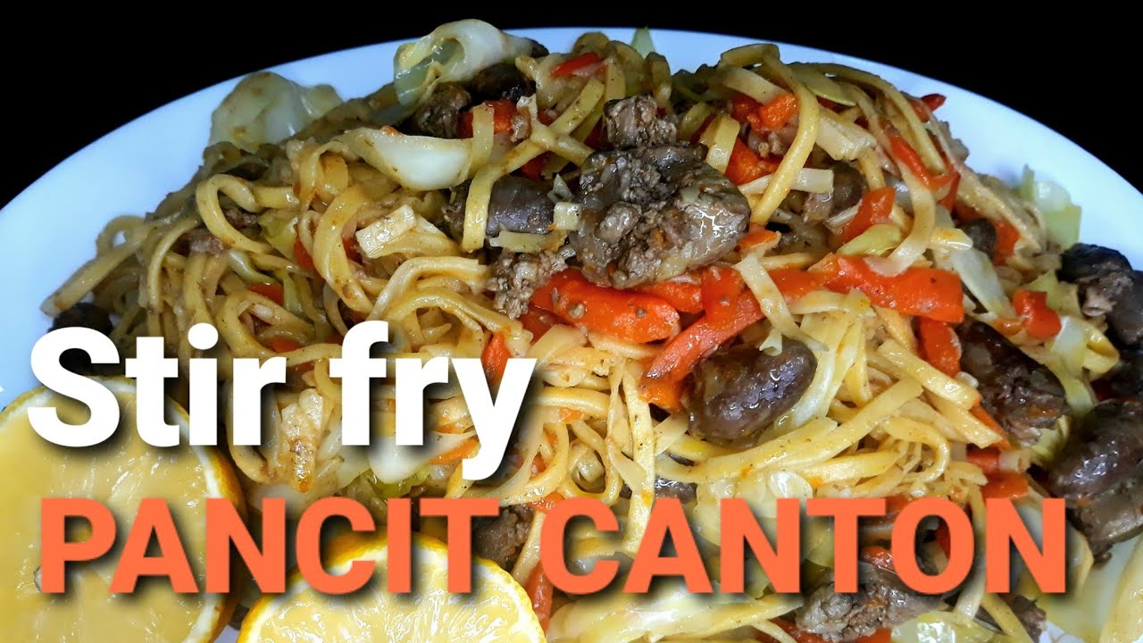 STIR FRY PANCIT CANTON | Simple Recipe | Kusinang Pinoy TV - YouTube