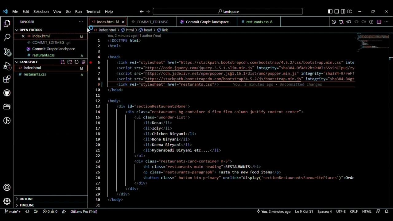 OASIS INFOBYTE INTERNSHIP LEVEL-1 || TASK-1 || LANDSPACE PROJECT BY USING HTML AND CSS. - YouTube