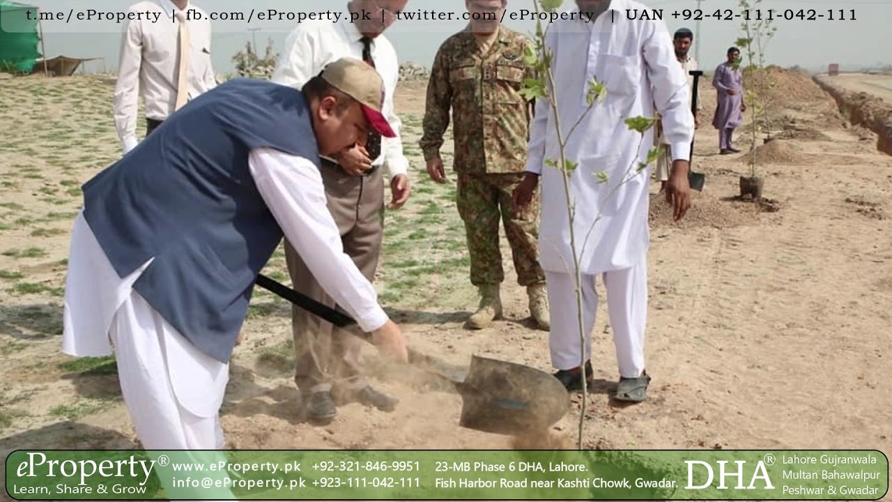 DHA Peshawar Main Gate Inauguration - YouTube