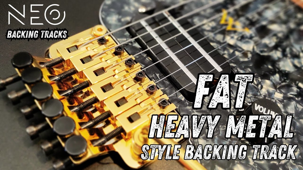 FAT HEAVY METAL BACKING TRACK - Em (130 bpm) - YouTube