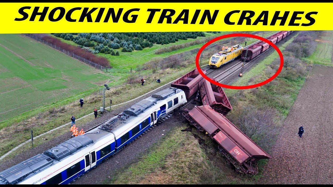 Shocking Train Crash Compilation 2019 - Caught On Tape - YouTube
