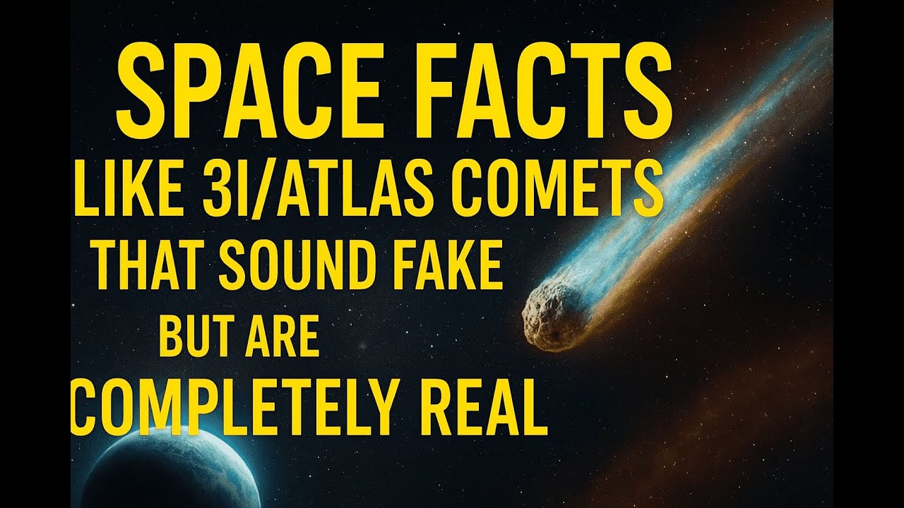 10 Space Facts Like 3I/ATLAS Comet That Sound Fake — But Are Completely ...