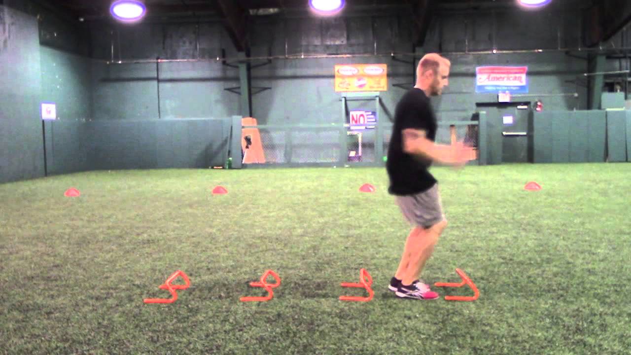 Double Leg Hurdle Hops - YouTube