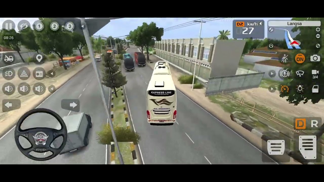 Driving New Volvo Express Line Multi Axle Bus 🚐 | Hyper Driving | Rush ...