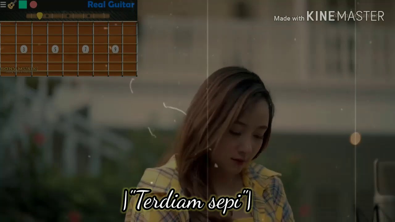 TERDIAM SEPI - NAZIA WARWIANA | REAL GUITAR COVER - YouTube