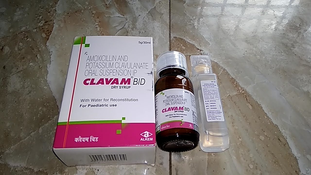 Clavam bid syrup uses dosage and side effects - YouTube
