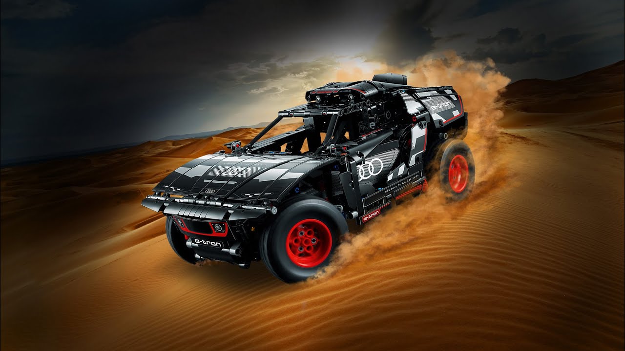 LEGO Technic Audi RS Q e-tron - 42160 | 360° - YouTube