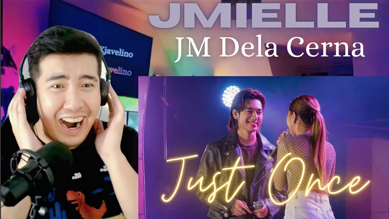 REACTION JMIELLE | JM Dela Cerna sings 'Just Once and Feeling Good ...