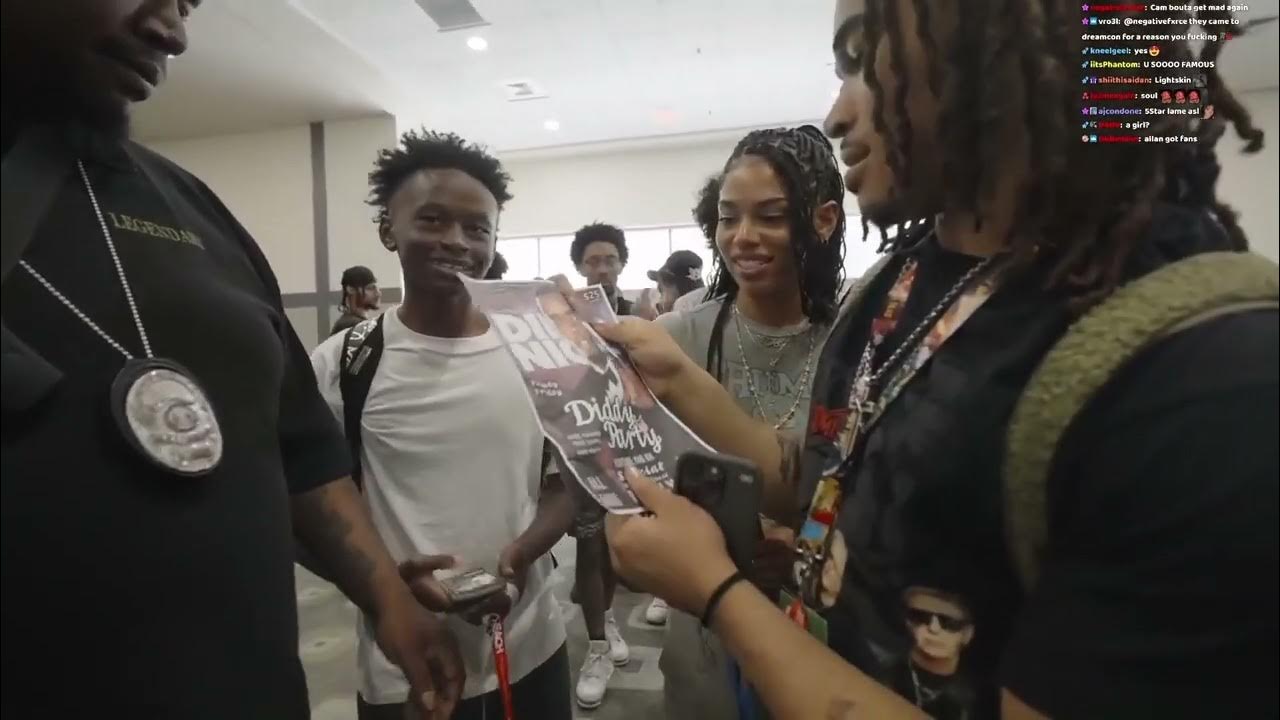 PlaqueBoyMax & FaZe Members AT DreamCon - YouTube