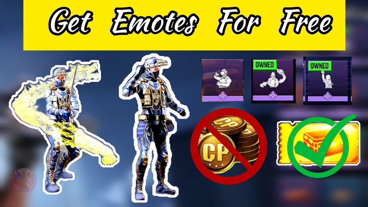 How To Get Emotes For Free in COD Mobile(In Hindi) || COD:MOBILE ...