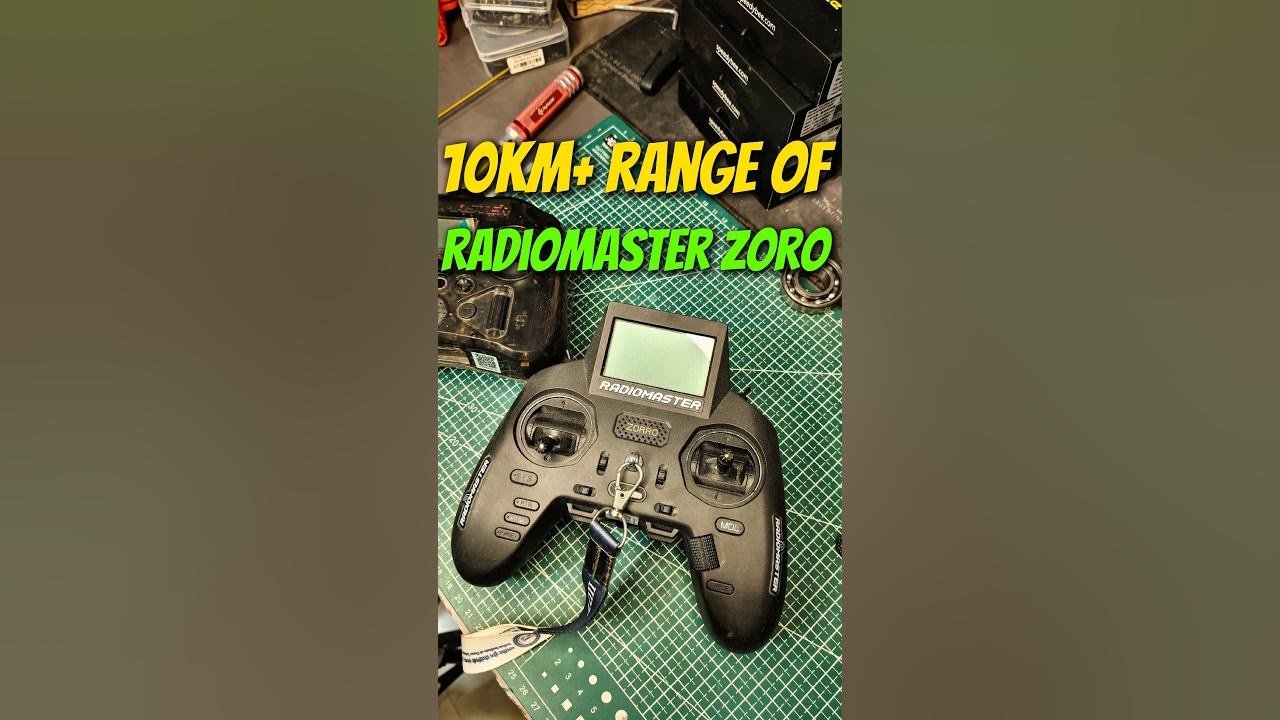 Range of radiomaster master zoro | 10km+ range in radiomaster zoro? | #indiatownfpv #fpvdrone # ...