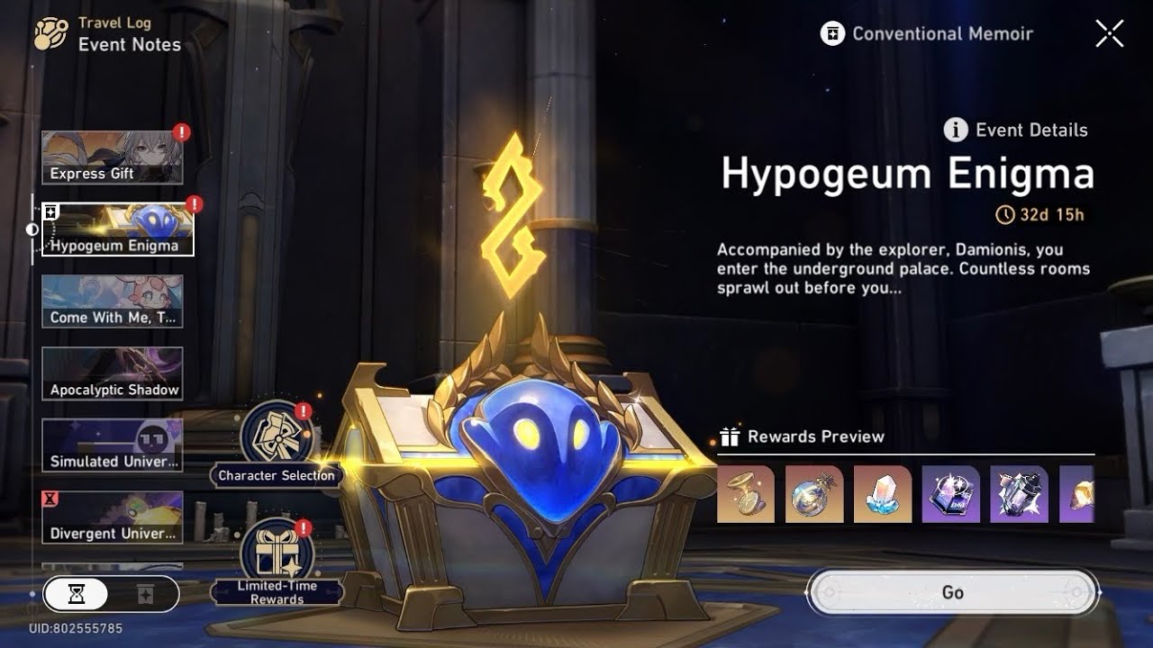 Hypogeum Enigma Rewards - YouTube