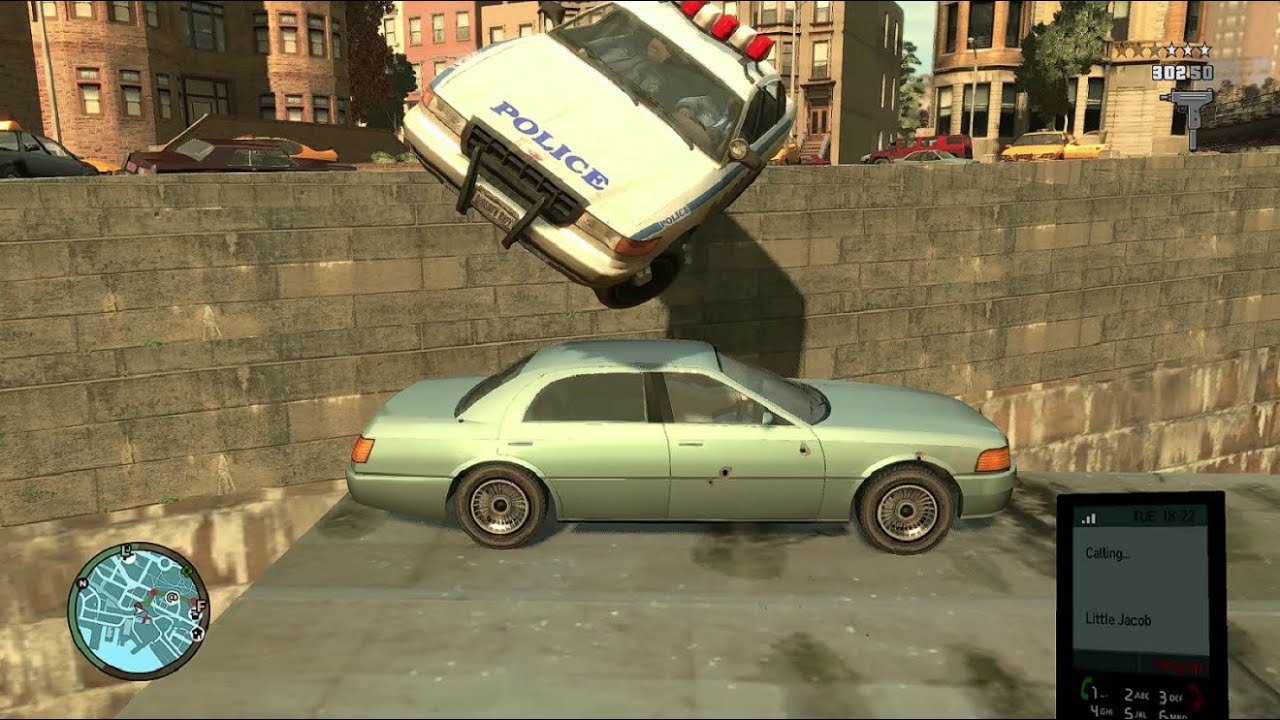 GTA 4 - Falling Down #1 - YouTube