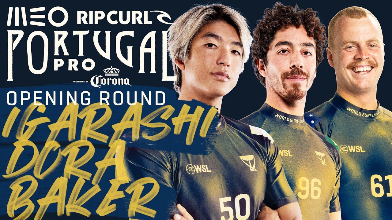 Kanoa Igarashi, Yago Dora, Jackson Baker | MEO Rip Curl Pro Portugal ...