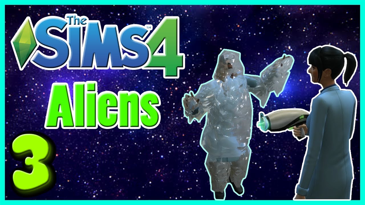 Sims 4 Aliens - Episode 3 - Freeze Ray! - YouTube