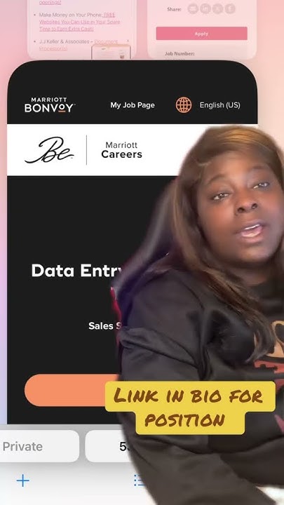 Marriott Data Entry Clerk WFH - YouTube