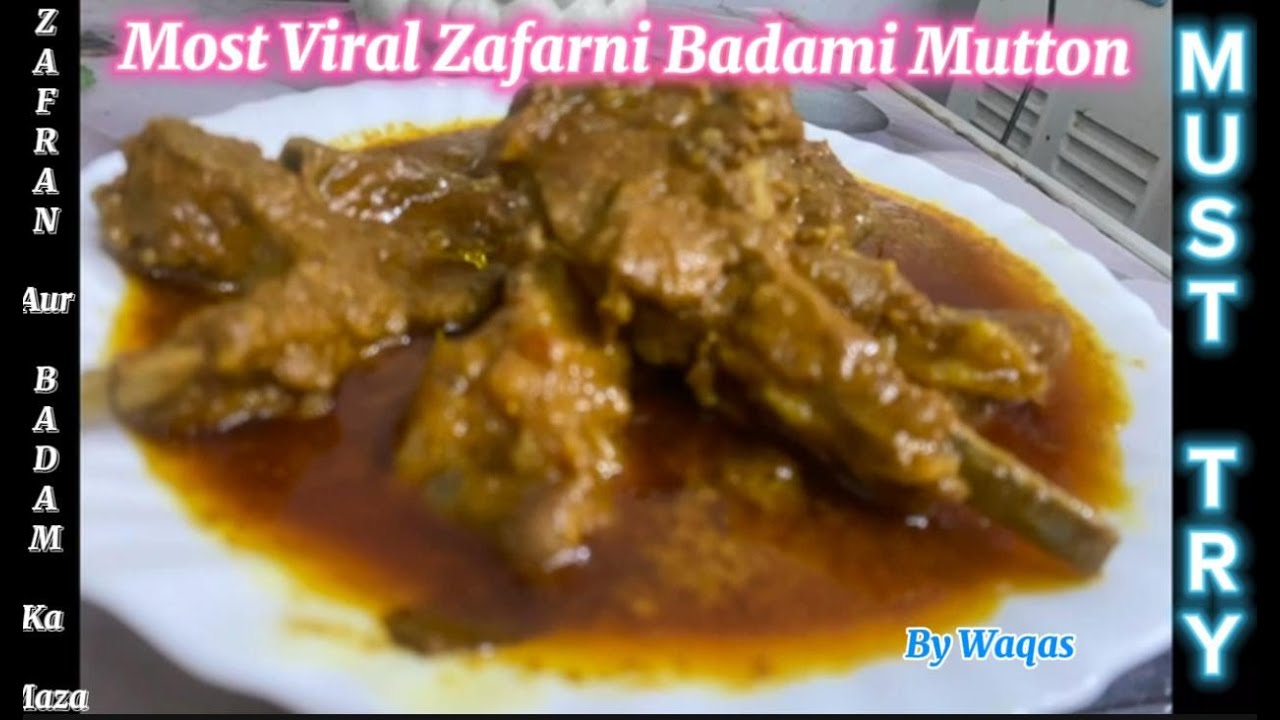 “Zafrani Mutton Korma Recipe | Royal Pakistani Style Saffron Mutton ...