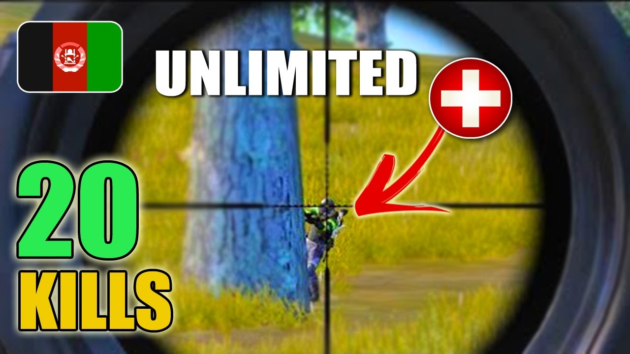 {Pubg Mobile AFG} او خون نا محدود دارد. پابجی موبایل - YouTube