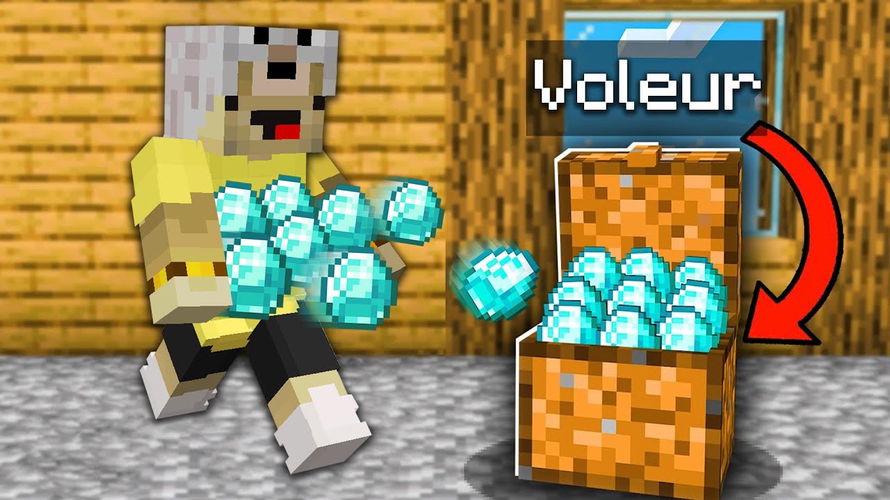 7 Façons de Voler les DIAMANTS de Azpaz sur Minecraft - YouTube