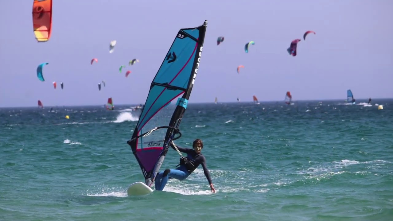 WINDSURFING TARIFA VALDEVAQUEROS - TANGANA 🤙🏽💨 - YouTube