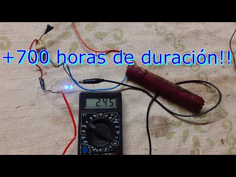 Pila Casera de Larga Duracion Muy Facil !!! / Long-Lasting Home Battery Very Easy !!!