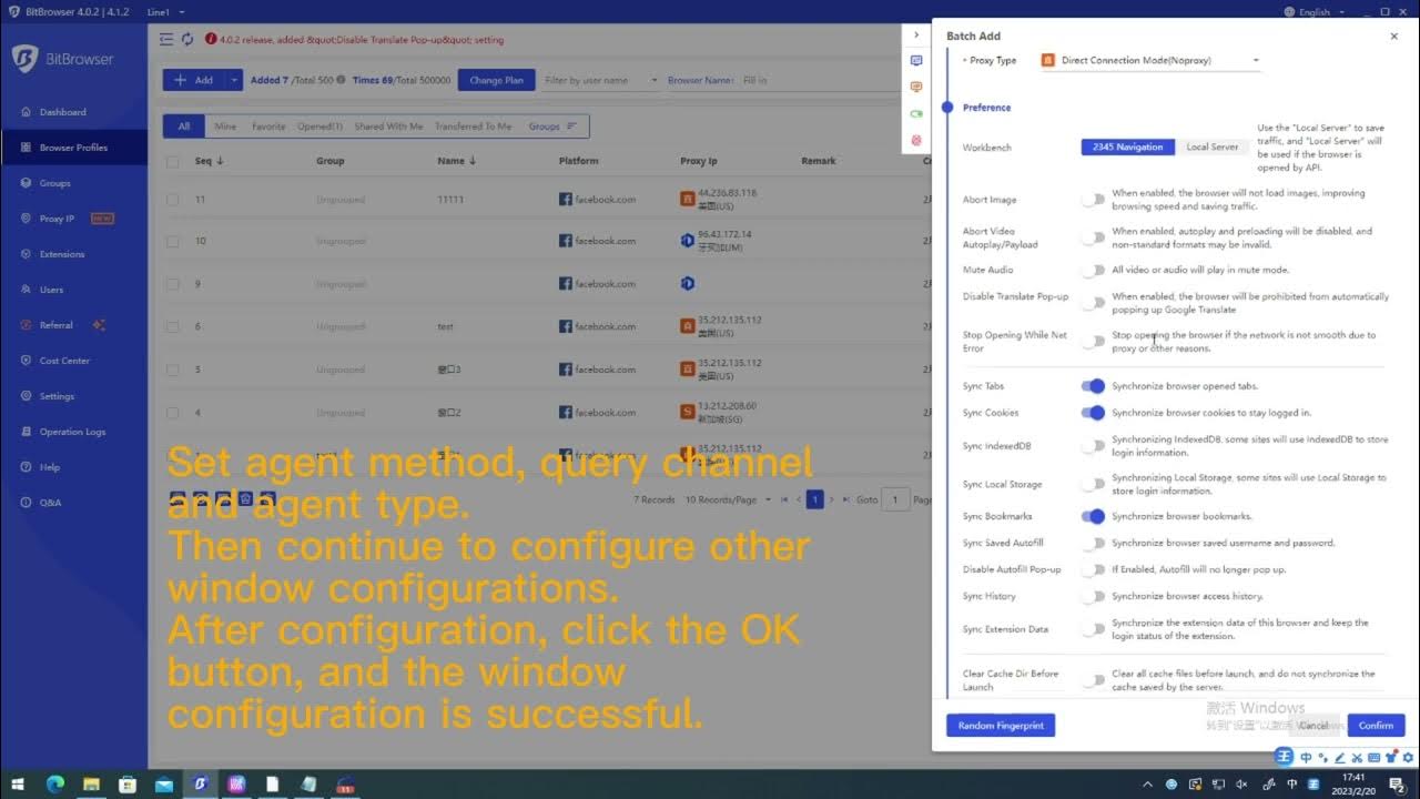 BitBrowser - Basic function operation process tutorial - YouTube