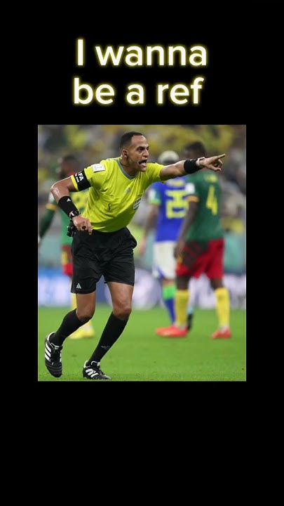 I’m blind I’m def I wanna be a ref #channelpages #shortsfeed #referee ...