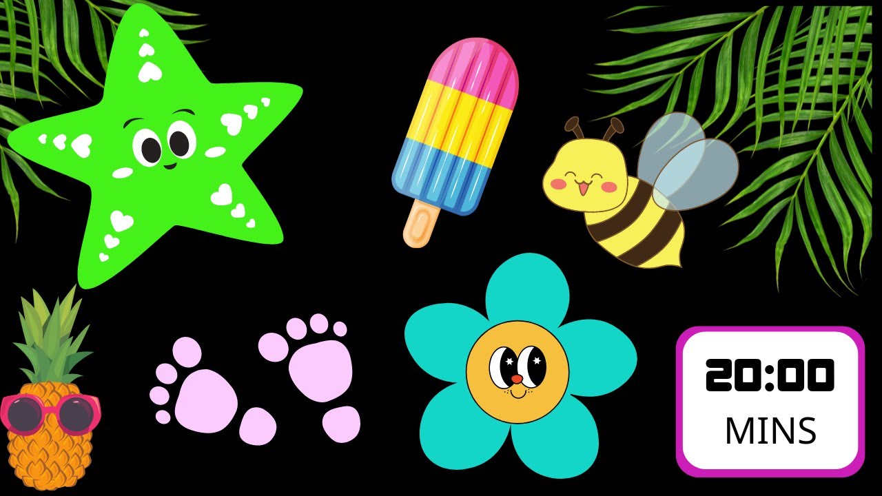 Summer Time Baby Sensory Video - YouTube