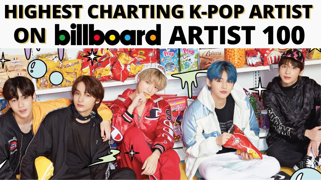 Highest charting K-pop artists on Billboard Artist 100 chart - YouTube