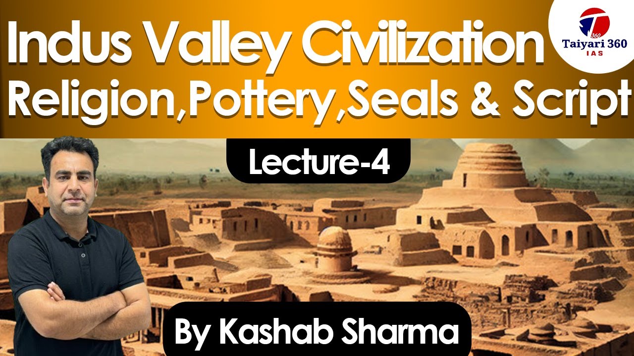 Lecture 4 Ivc Religion,Pottery,Seals & Script - YouTube