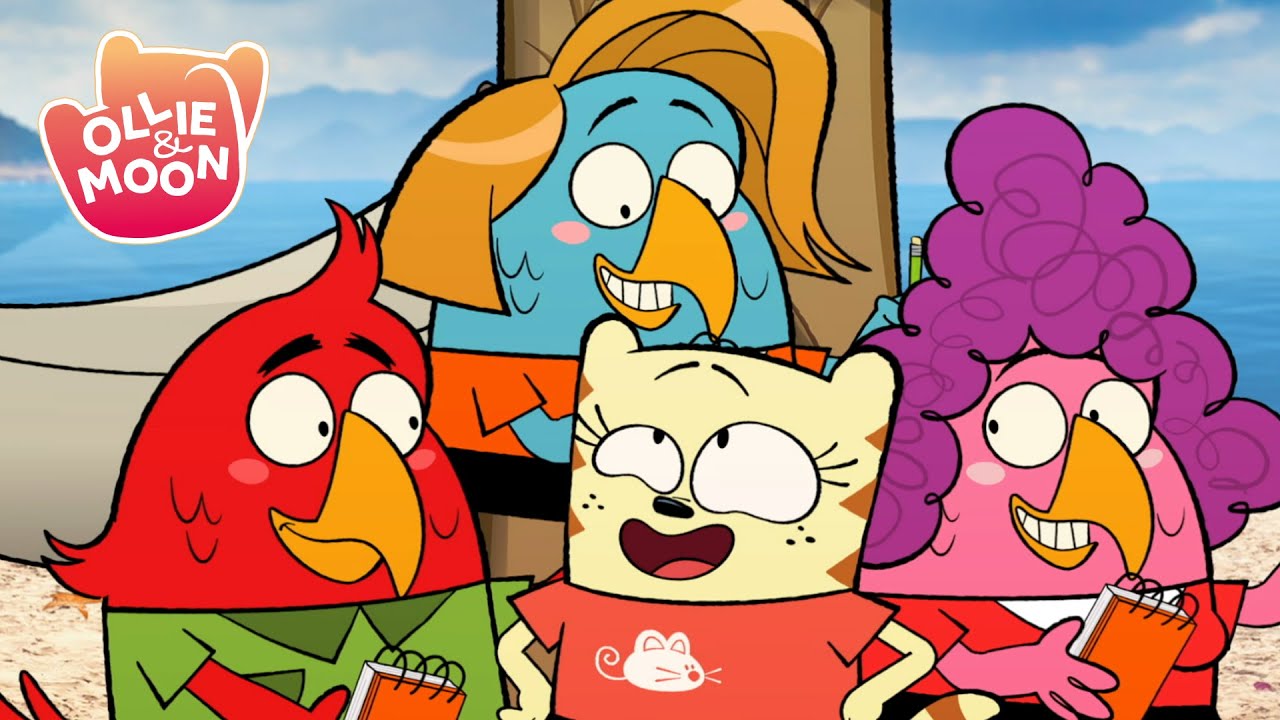 Moon has fans | Ollie and Moon English | Full Episodes | 1H | S1 | Cartoons for kids - YouTube