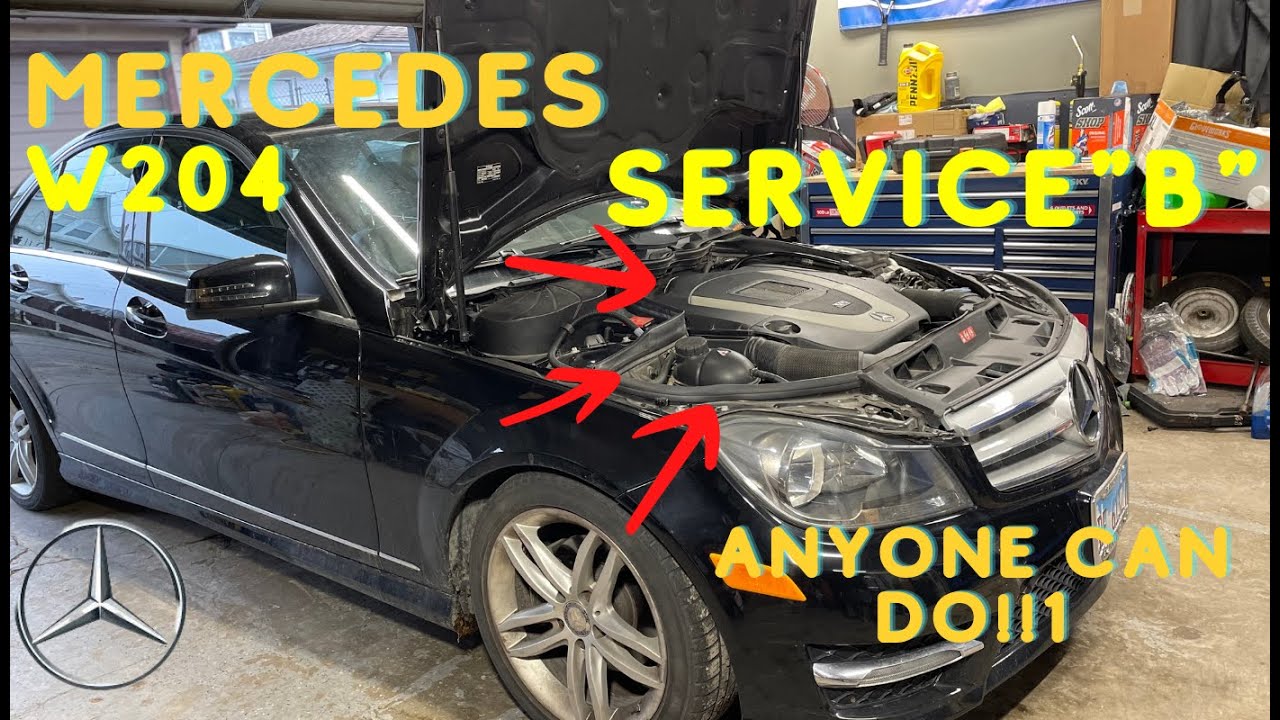 2008 2014 Mercedes C300 Service B Super Simple A K A Tune Up YouTube 2008-2014-mercedes-c300-service-b-super-simple-a-k-a-tune-up-youtube