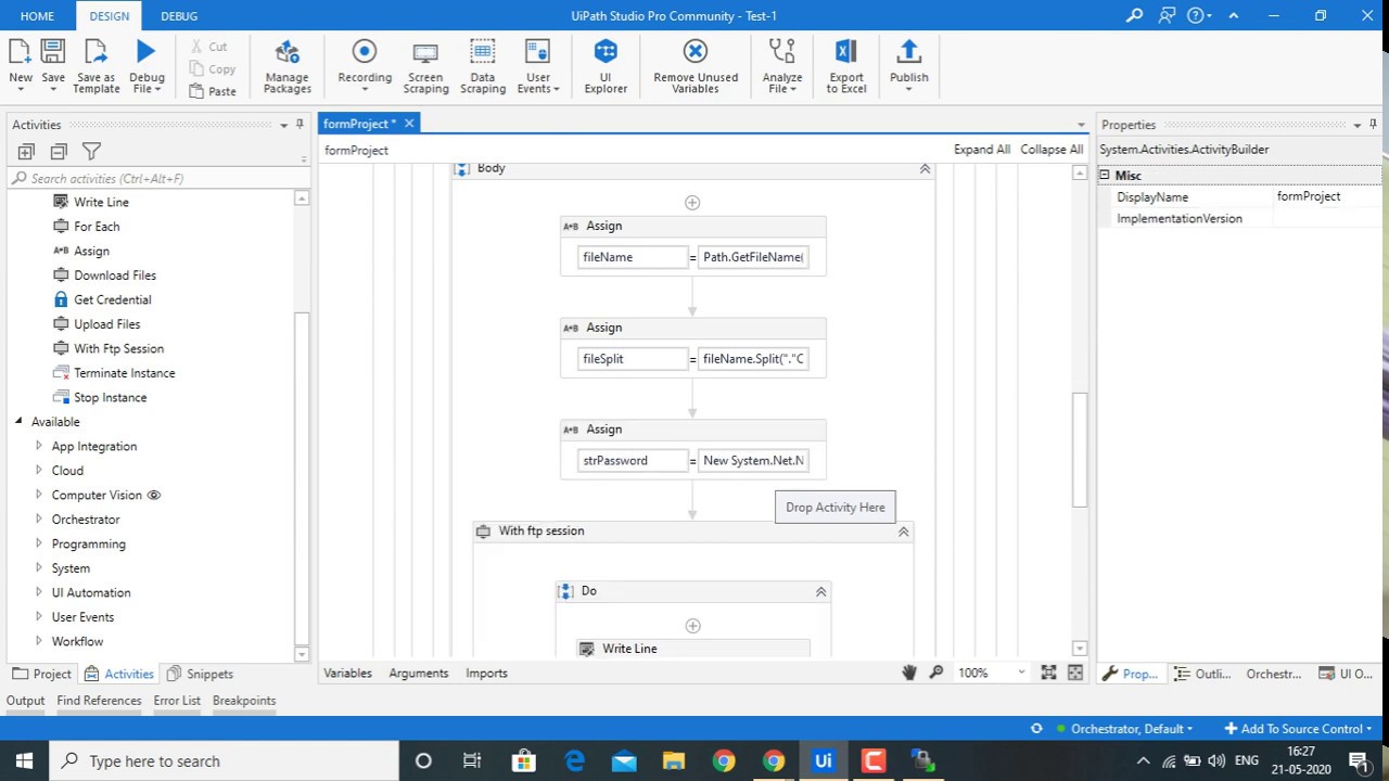 Uipath Usecase Get Attachments From User S In Uipath Froms Uipath