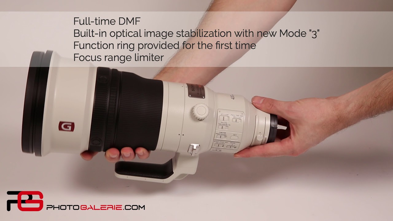 Sony FE 400mm F/2.8 G-Master OSS - SEL400F28GM - YouTube