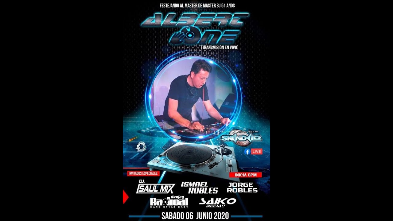 51 AÑOS DE ALBERT ONE. CELEBRANDOLO CON SKANDALO SEGUNDA PARTE - YouTube