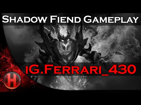 iG.Ferrari_430 7105 MMR Shadow Fiend Gameplay Dota 2 - YouTube