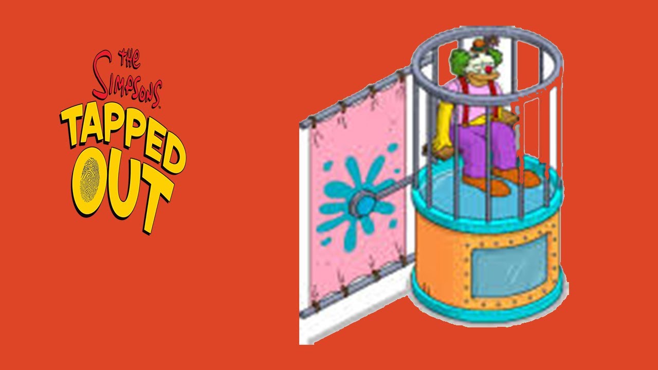Dunk Tank Simpsons: Tapped Out Fears of A Clown 2024 upate # 10 - YouTube