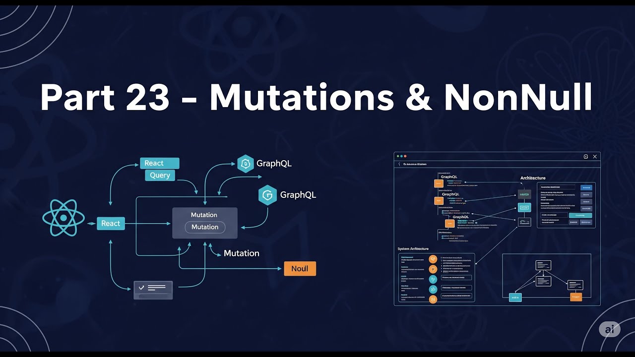 GraphQL with React in Malayalam - Part 23 - Mutations & NonNull - YouTube