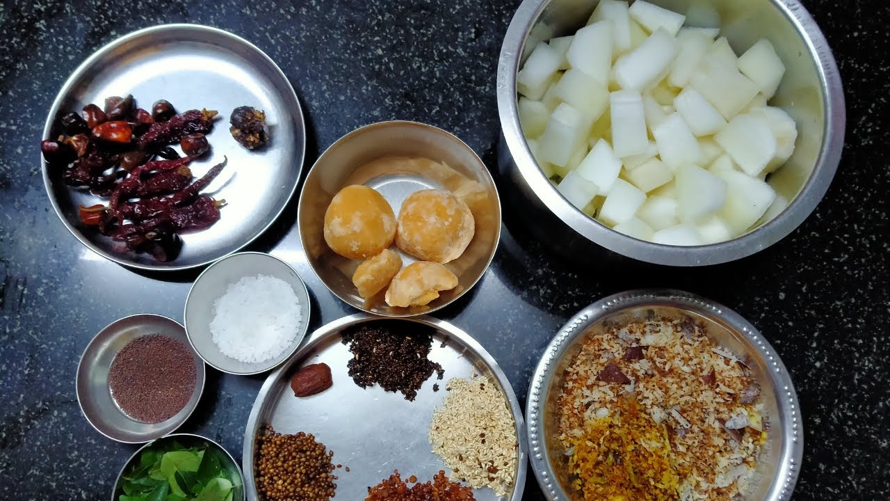Puli Koddel (Ash Gourd Curry) - Konkani - YouTube